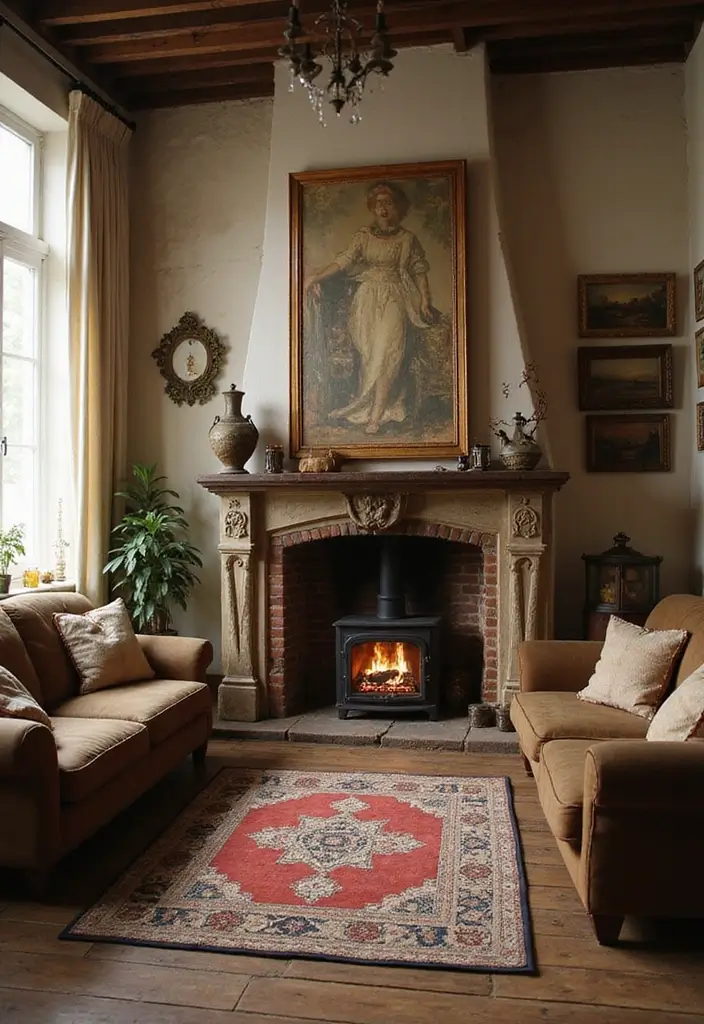 30+ Vintage Living Room Ideas That Bring Back Charm - Homedoro